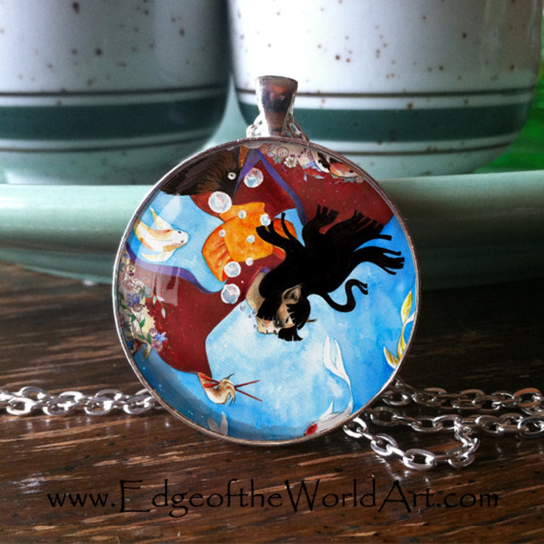 NECKLACE, Midnight Snack, Tanuki Yokai, Youkai, Japanese Mythology ...
