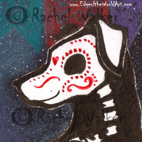 Diego, Skeleton Dog, Day of the Dead, Memorial, Familiar, Creepy, Cute ...