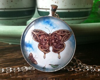 Clockwork Butterfly Steampunk Neo-victorian Fantasy Metal | Etsy