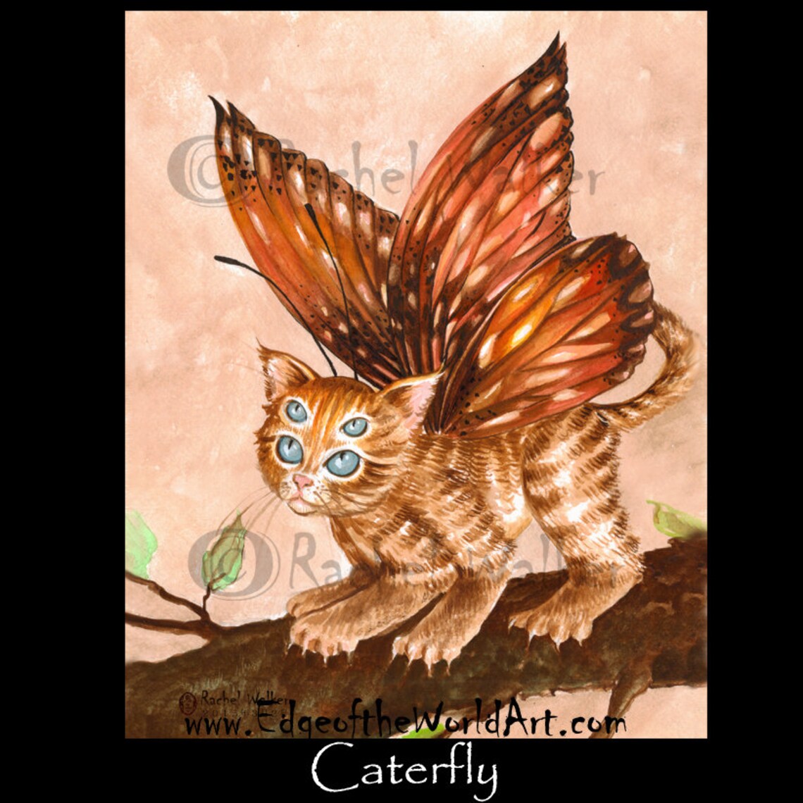 NECKLACE, Caterfly, Butterfly Cat, Multiple Eyes, Insect, Fantasy ...