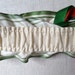 Vintage 1920s Red & Green Silk Ribbon HOLIDAY GARTERS /w/ Looped Ribbon ...