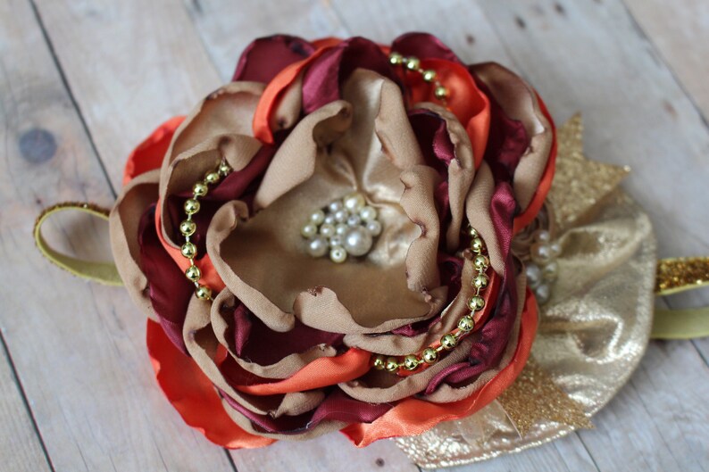 Fall Headband Thanksgiving Headband Autumn Colors Headband | Etsy