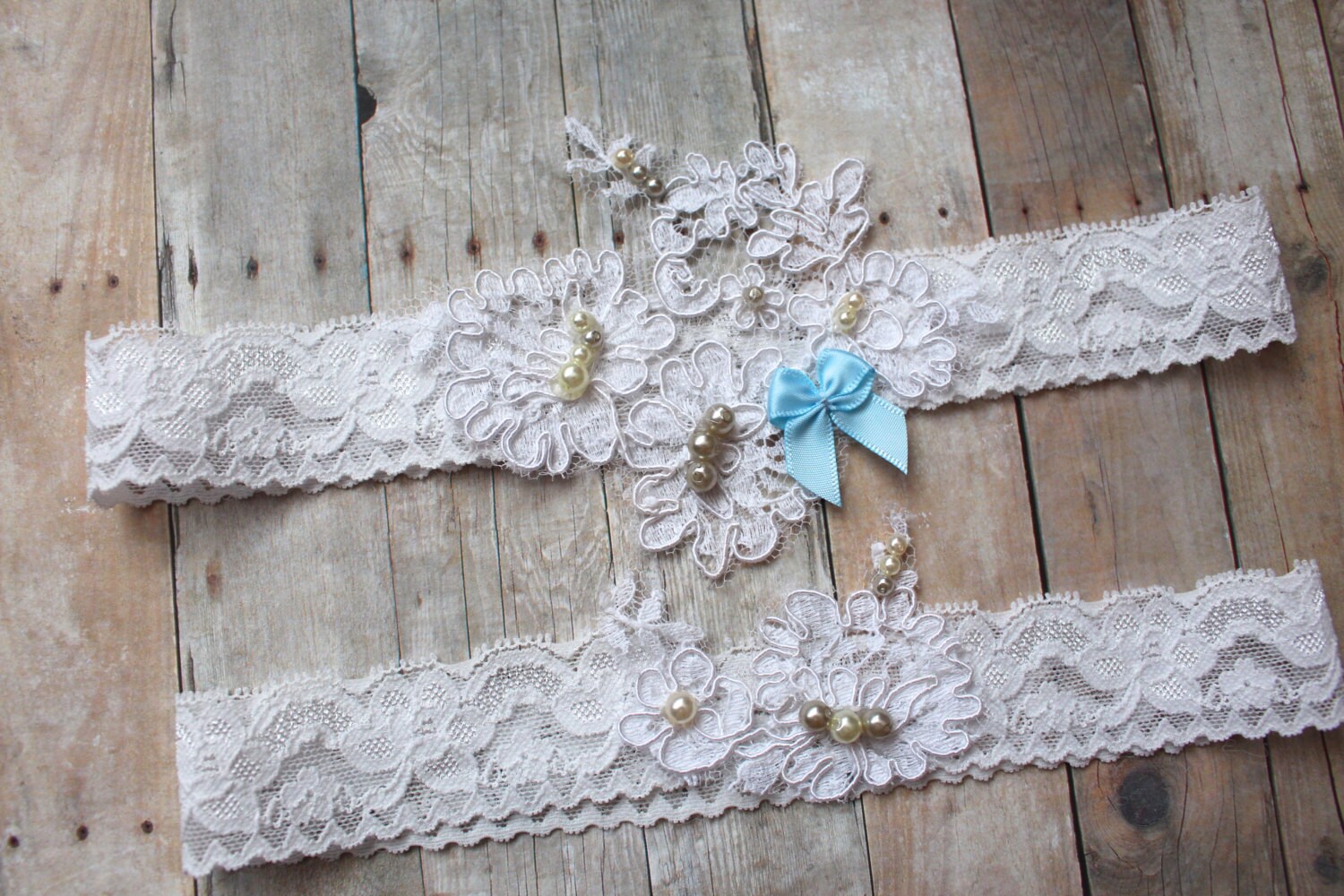 Elegant Wedding Garters Luxury Garter Set Bridal Lace | Etsy