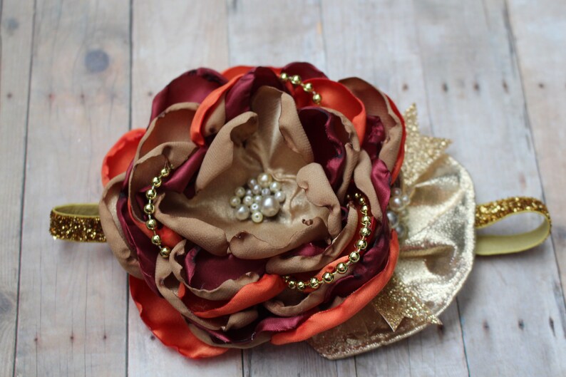 Fall Headband Thanksgiving Headband Autumn Colors Headband | Etsy