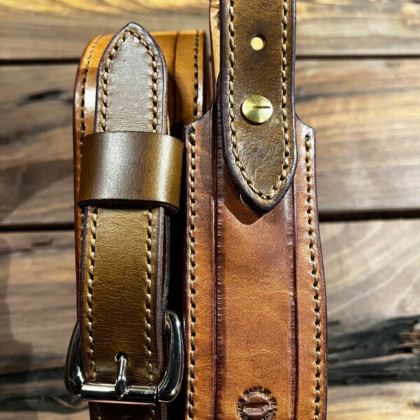 Leather Rifle Sling - Etsy