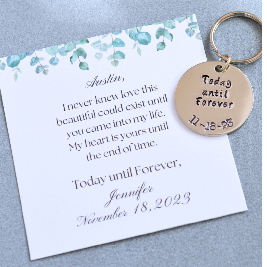 Grooms Gift From Bride, to My Groom on Our Wedding Day, Wedding Groom ...