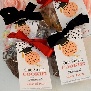 Personalized Graduation Favor Tags, Class of 2025, SET of 12, Class of ...