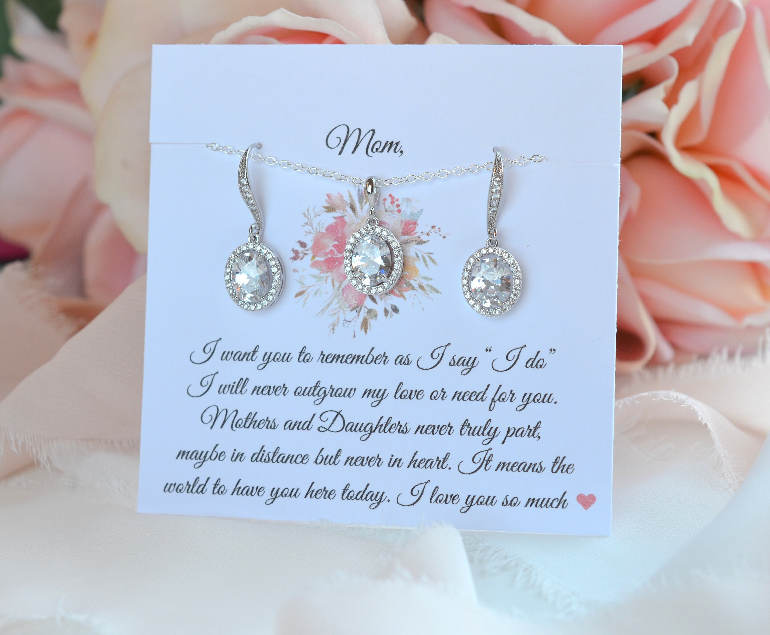 Mother of the Bride Gift Mother of the Groom jewelry To Mom | Etsy
