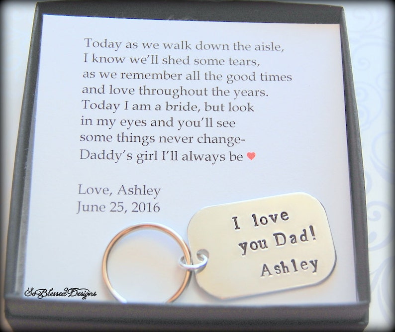 Father of the Bride Gift, From Bride, Father of Bride Gift Ideas ...