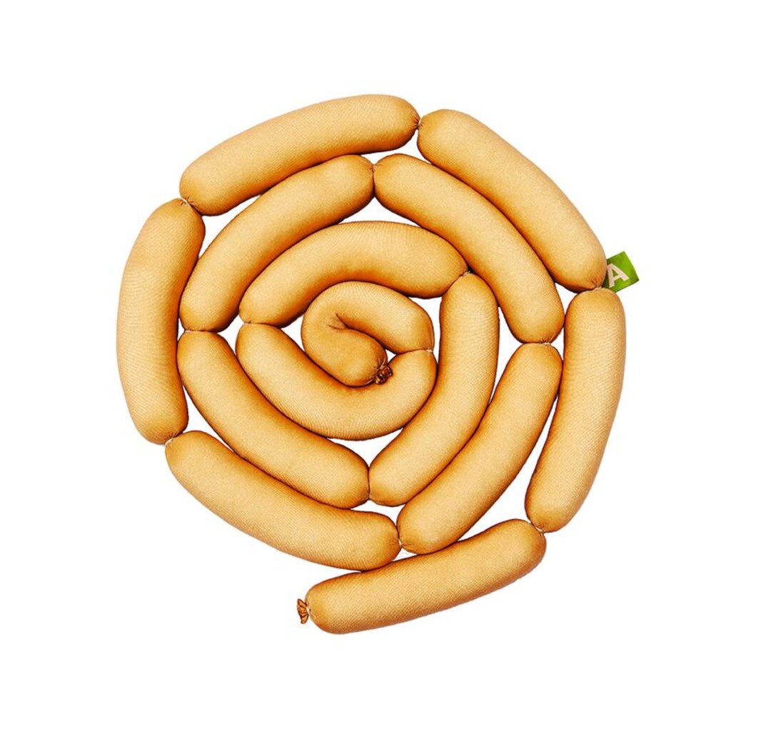 Bockwurst Sausage Chain - Lycra Plush, Hand-sealed - Etsy
