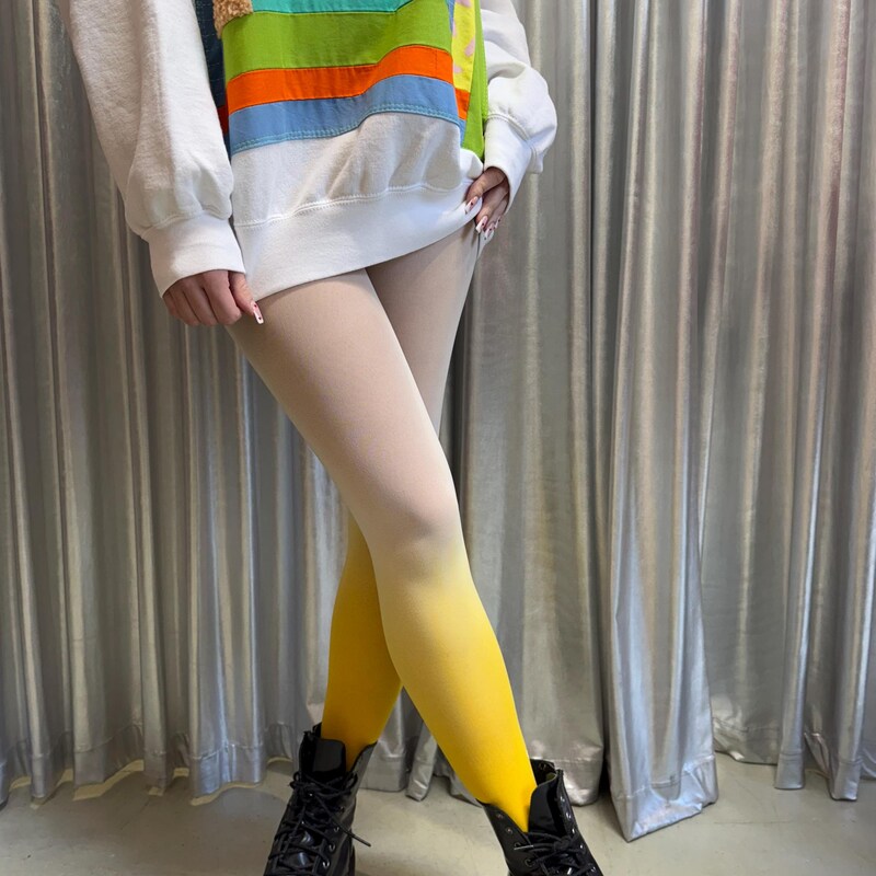 Gradient Tights - Etsy