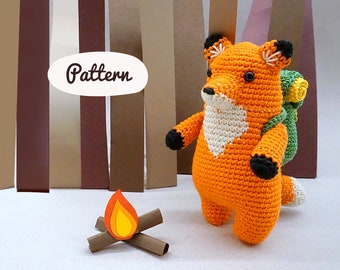 Woobles Fox Pattern - Etsy