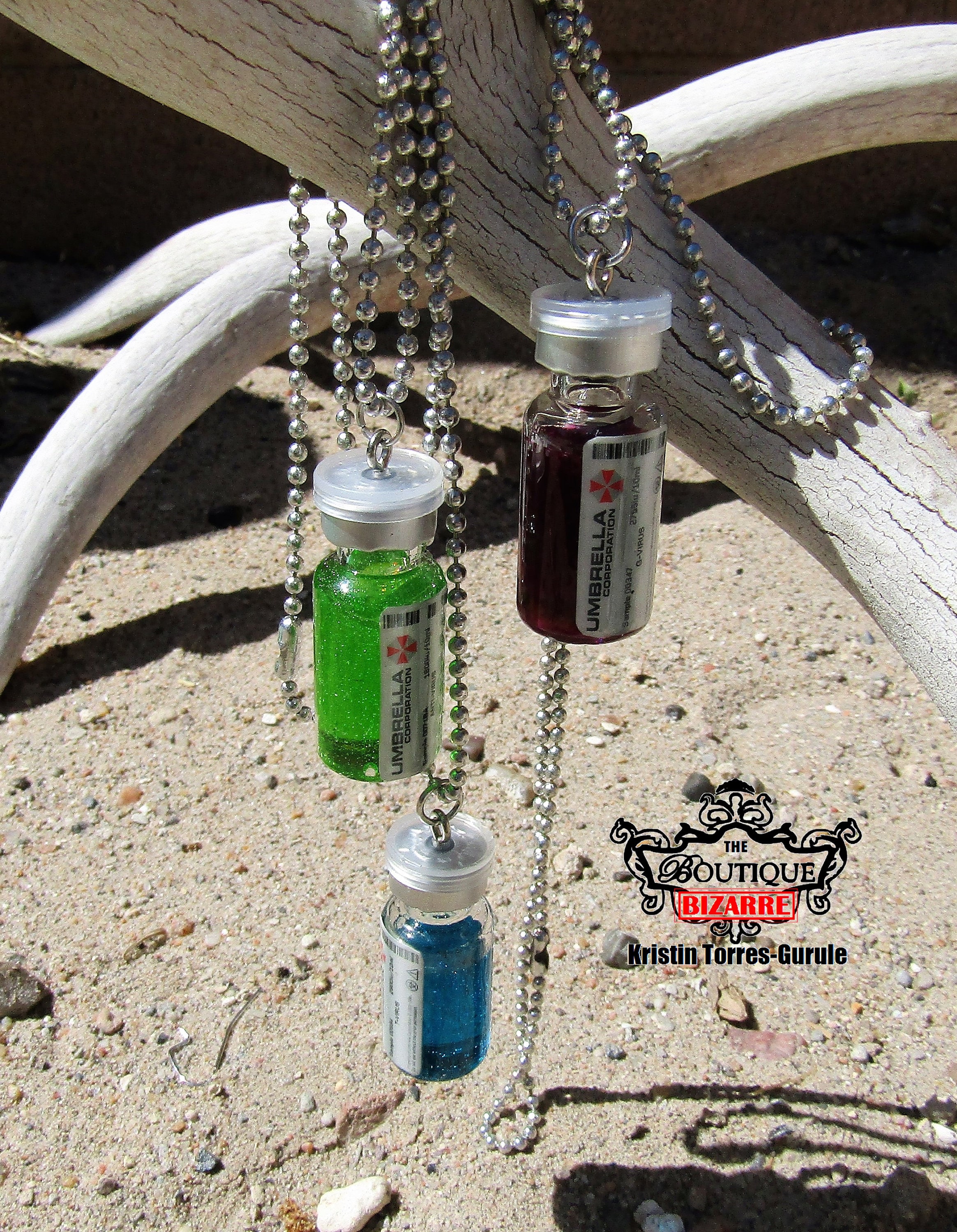 Resident Evil T Virus G Virus and Anti Virus Blue Green and | Etsy