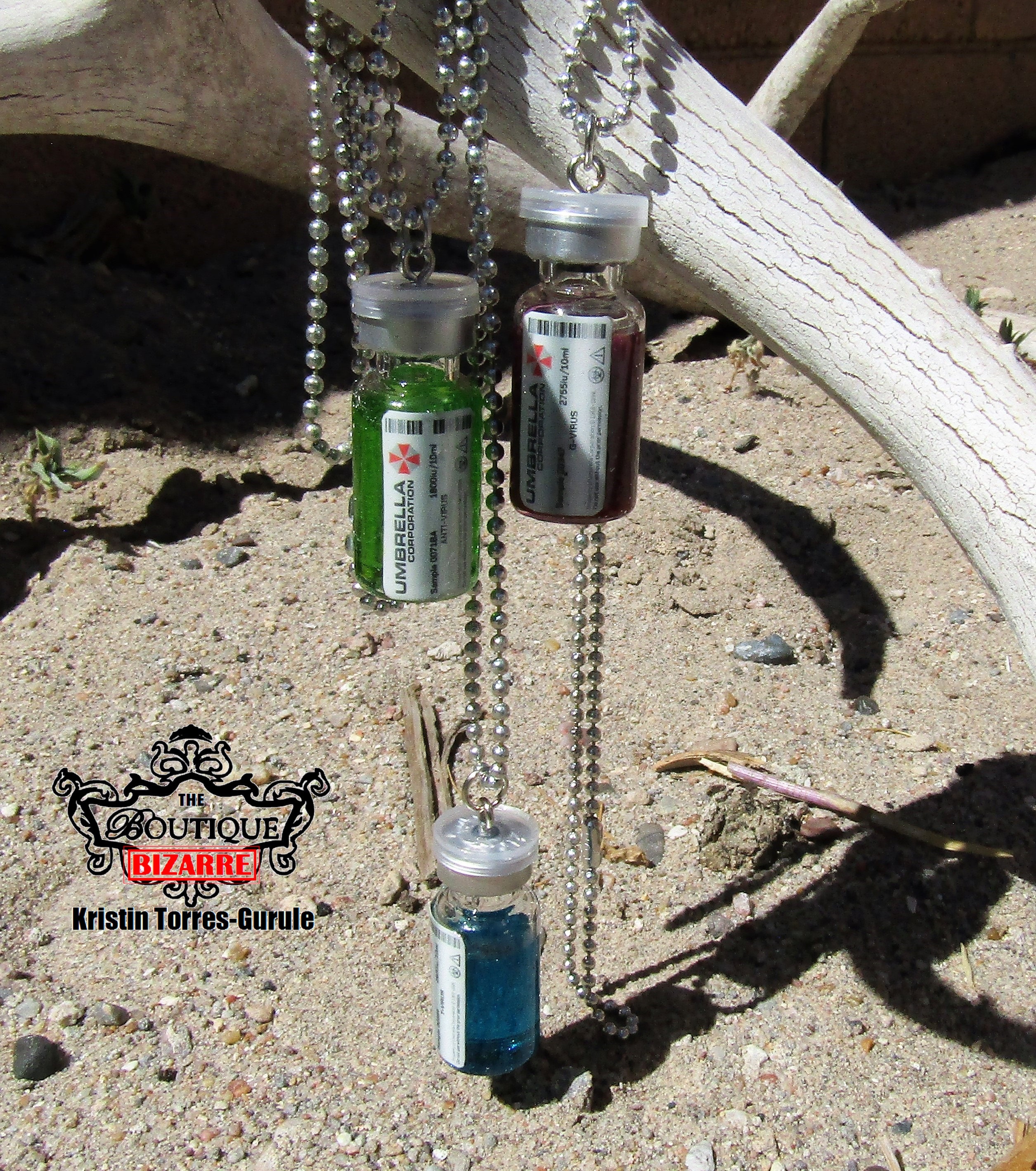 Resident Evil T Virus G Virus and Anti Virus Blue Green and | Etsy