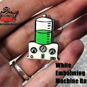 HAND PAINTED Porti-boy Vintage Embalming Machine Lapel Pin Pinback ...