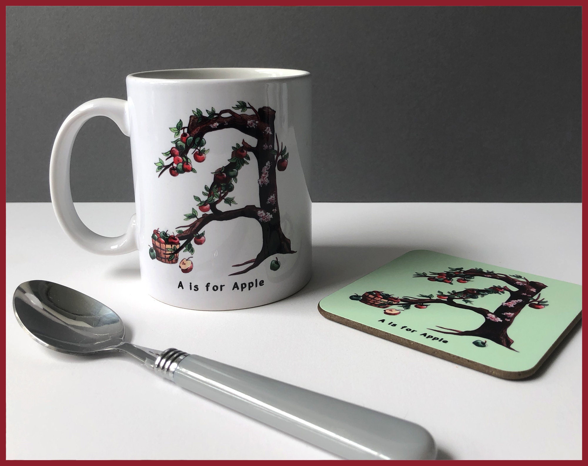 Alphabet Mug Letter Mug Ceramic Mug White Mug Initial | Etsy