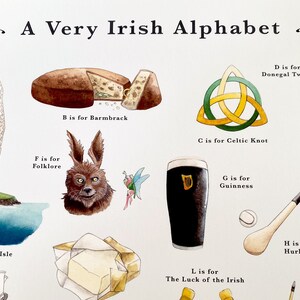 A Very Irish Alphabet Signed Art Print. Ireland Art, Irish New Home ...