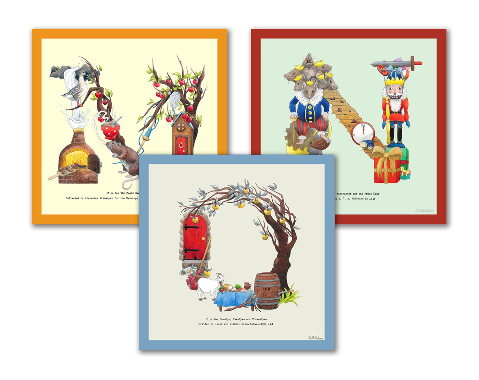 Alphabet Letters A-Z Signed Fine Art Print Name Custom | Etsy