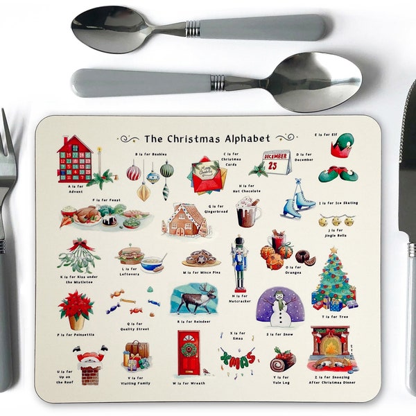 Christmas Placemats - Etsy