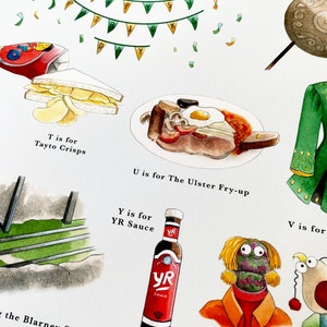 A Very Irish Alphabet Signed Art Print. Ireland Art, Irish New Home ...