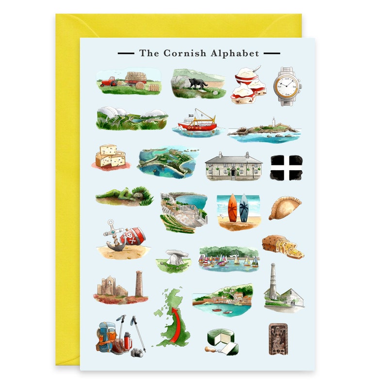 Cornish Thank You Card - Etsy