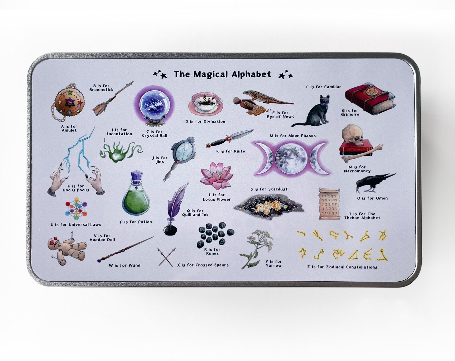 Magical Storage Tin. Witchy Gift Idea. Witch Decor Storage - Etsy UK