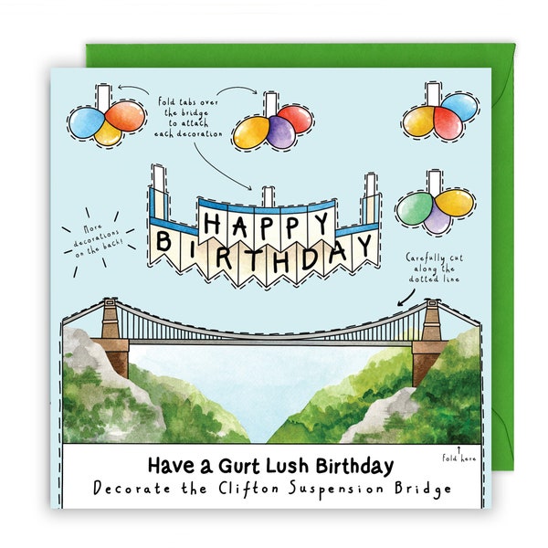 Birthday Cards Bristol - Etsy UK