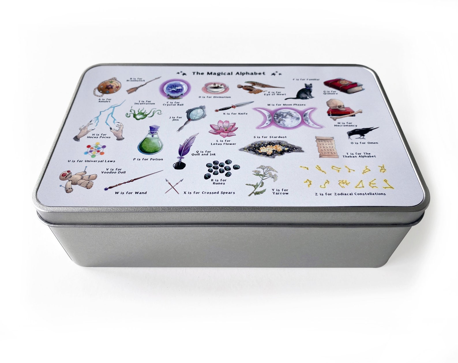 Magical Storage Tin. Witchy Gift Idea. Witch Decor Storage - Etsy UK