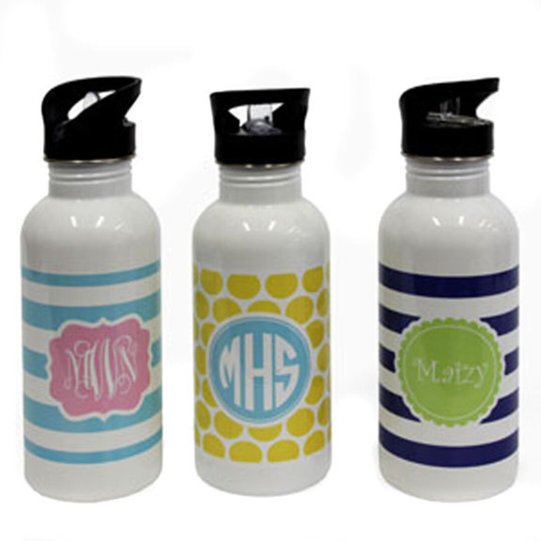 Waterbottles Personalized Monogram Water Bottle Personalized Gifts ...