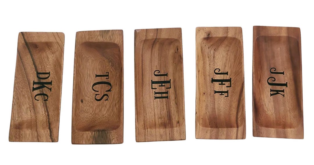 Serving Tray Personalized Small Wood Tray engraved Wood Serving Tray ...