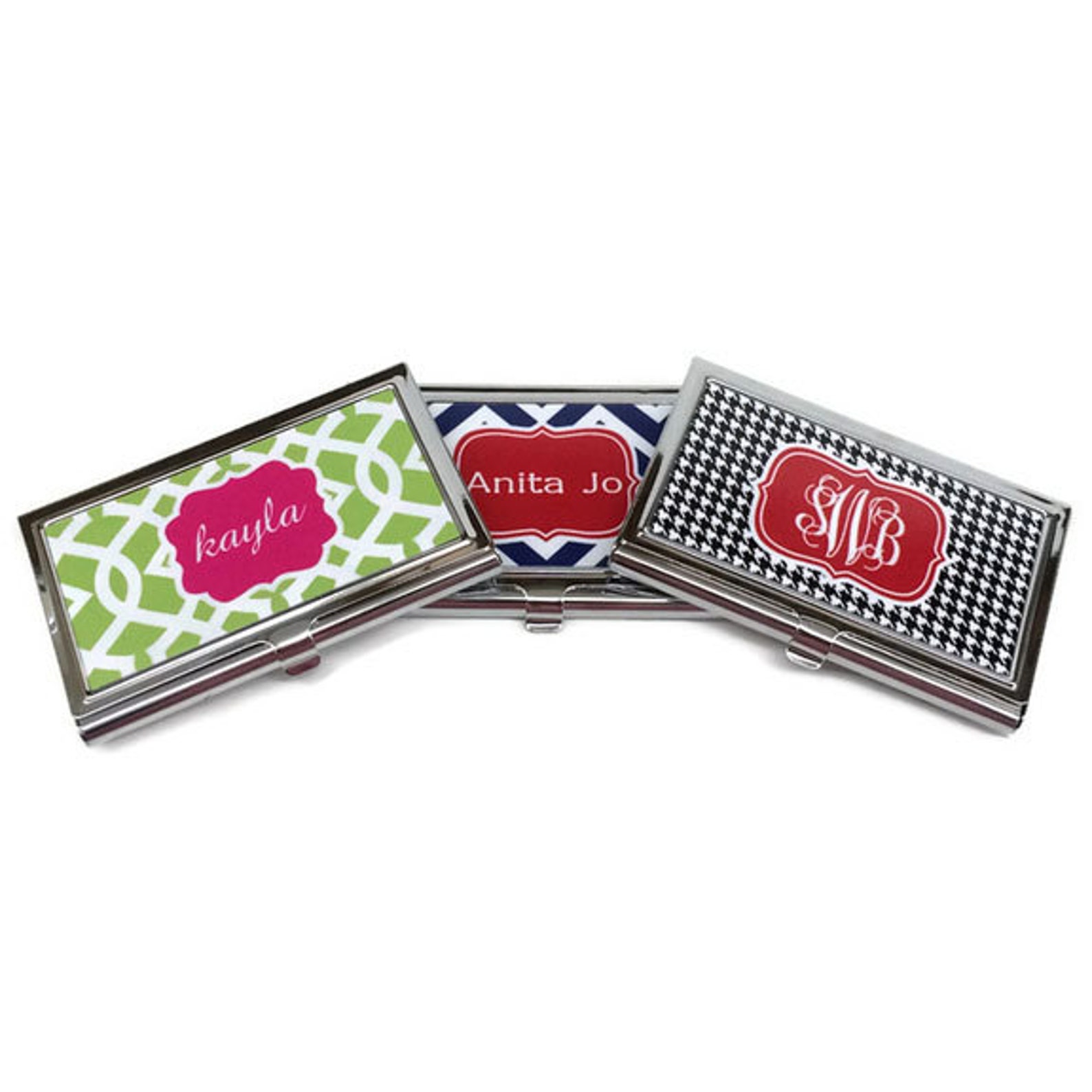 Personalized Business Card Case Monogram Cards Card Holder - Etsy