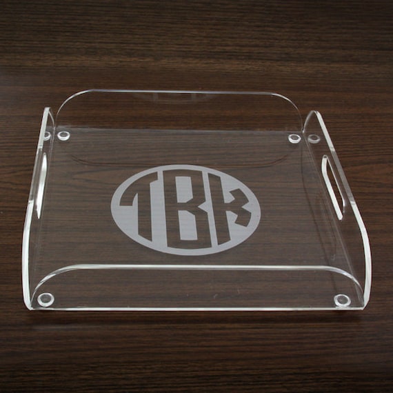 Personalized Acrylic Tray Decorative Trays Home Décor etna.com.pe