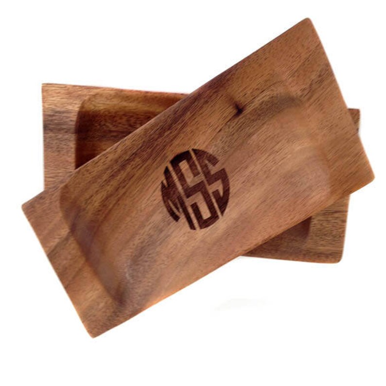 Serving Tray Personalized Small Wood Tray engraved Wood - Etsy