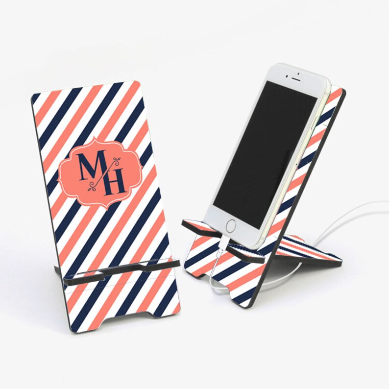 Personalized Phone Stand Monogram Phone Stand Name Phone - Etsy