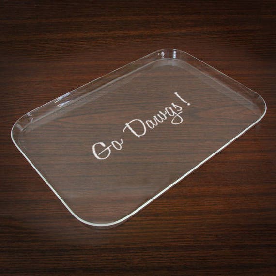 Personalized Acrylic Tray Decorative Trays Home Décor etna.com.pe