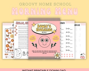 Wilderness Morning Menu Homeschool Printables Worksheets: Homeschool ...