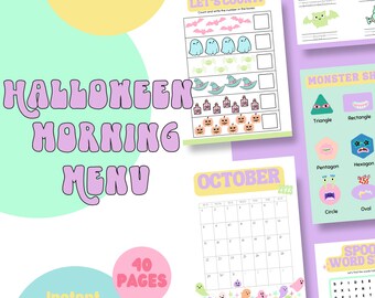 Wilderness Morning Menu Homeschool Printables Worksheets: Homeschool ...
