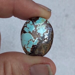Beautiful Natural Sierra Nevada Turquoise Oval Cabochon - Etsy