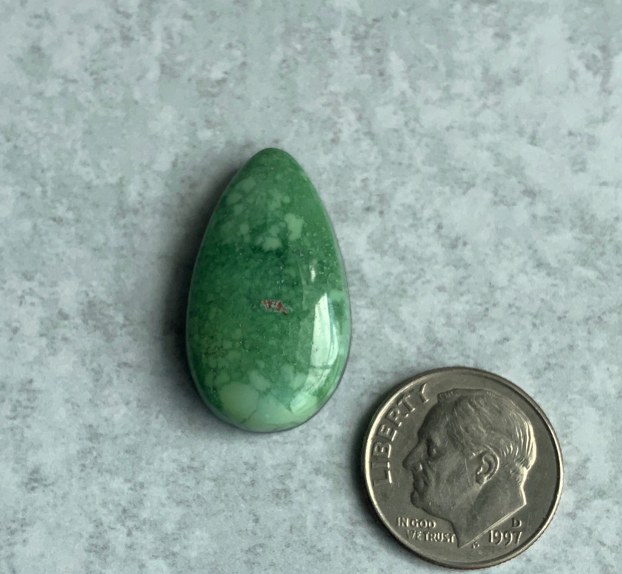 Beautiful Green Carico Lake Turquoise Cabochon or Polished - Etsy