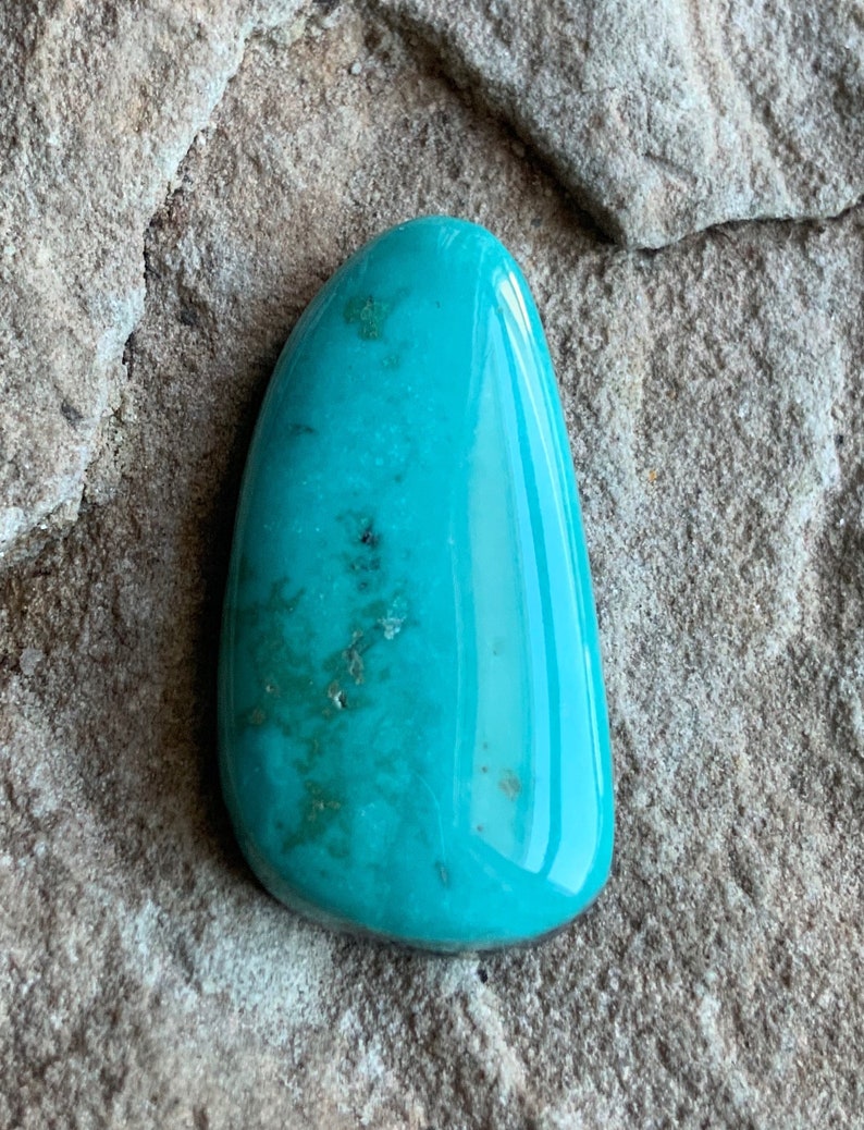 Beautiful Green Carico Lake Turquoise Cabochon or Polished Stone Cab - Etsy