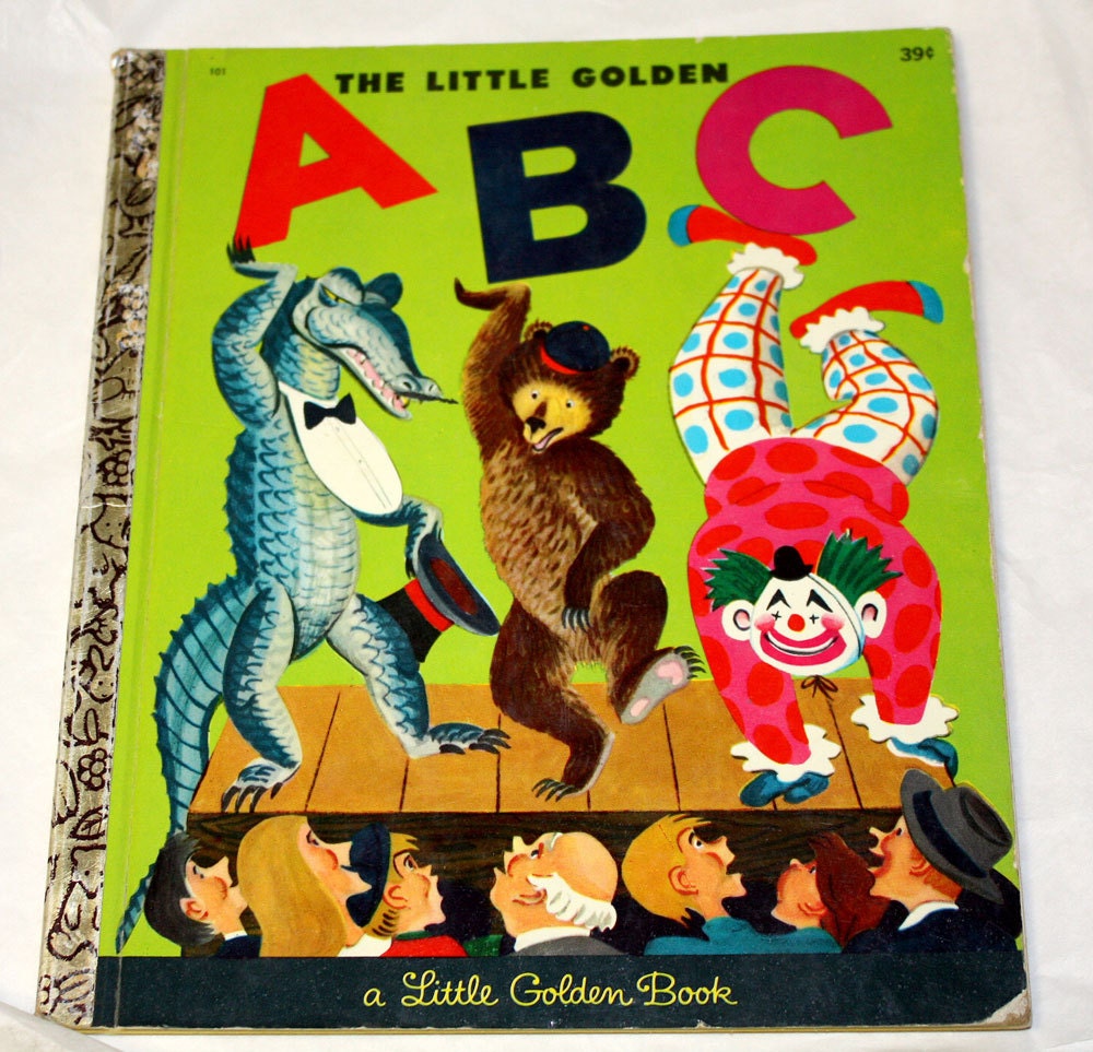 1969 The Little Golden ABC A Little Golden Book | Etsy