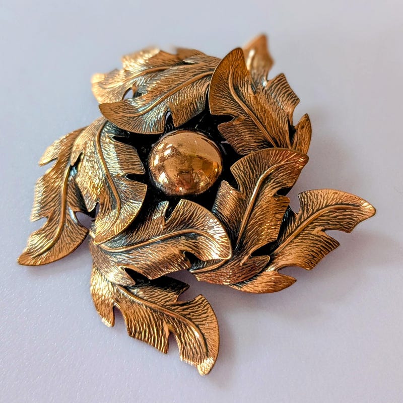 Copper Brooches - Etsy