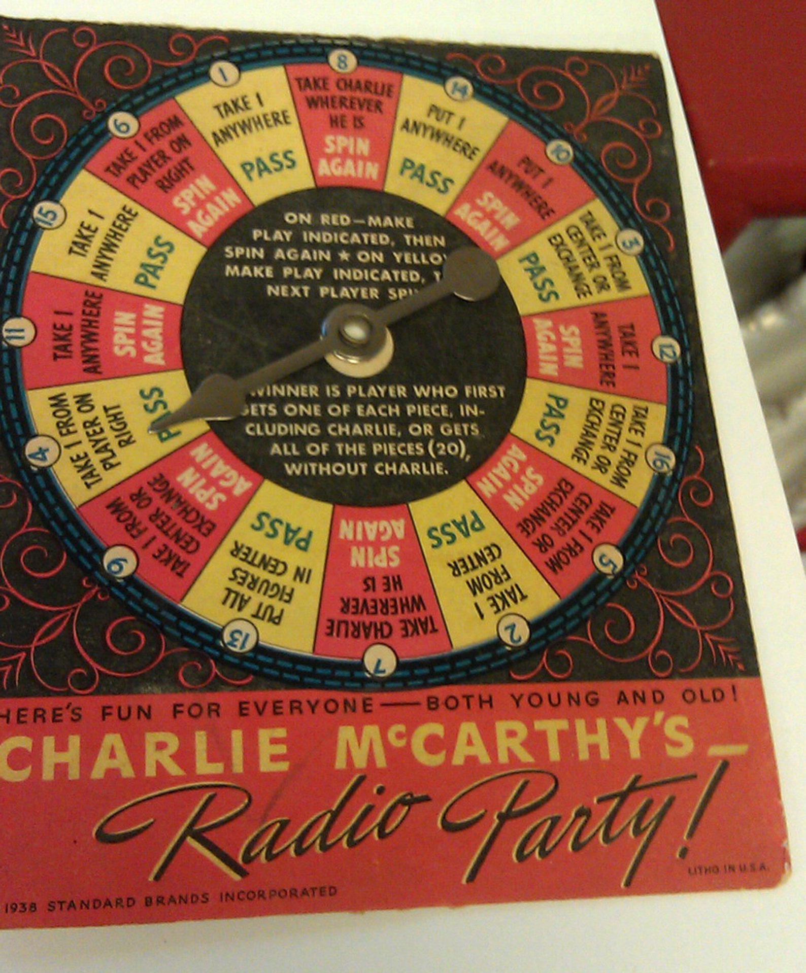 RARE Charlie Mccarthy's Radio Party Game Complete 1938 - Etsy