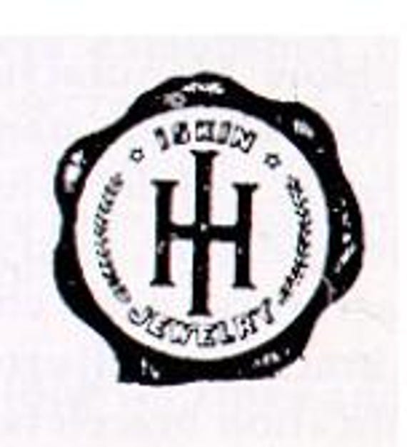 Harry Iskin 1930's Emerald Green Stone GF Circle Bow … - Gem