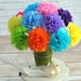 Mini Tissue Paper Flowers (12 Count) Choose Your Own Colors - Etsy