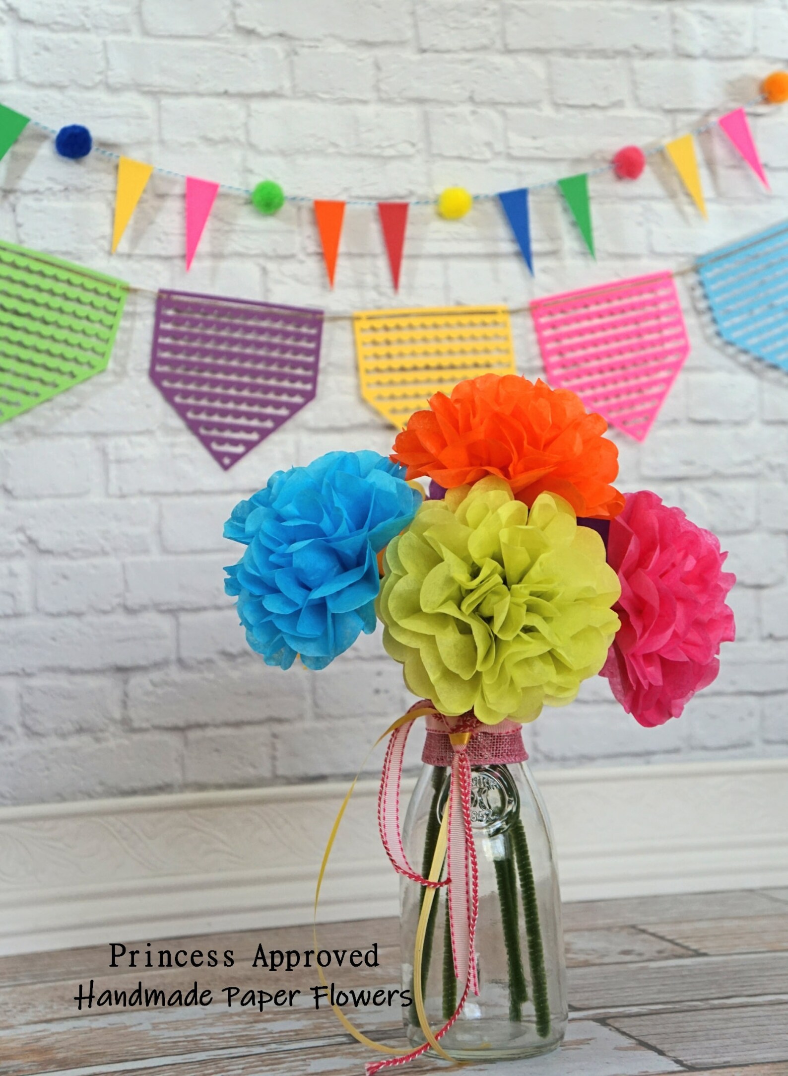 FIESTA Tissue Paper Flowers (6 Count) - Etsy
