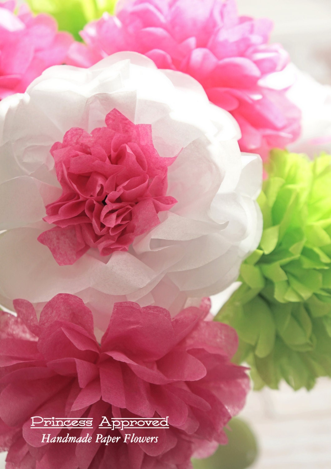 Spring Tissue Paper Flower Bouquet - Etsy