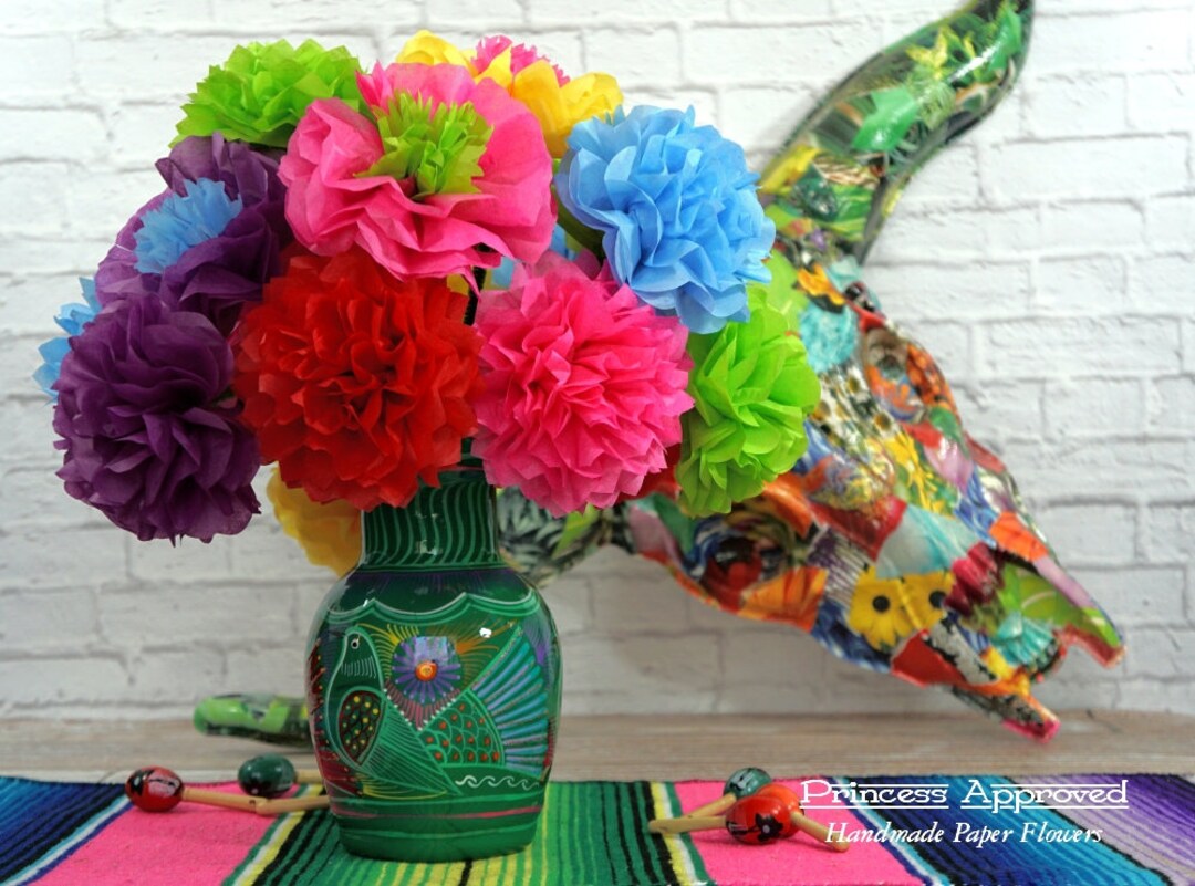 NEW - FIESTA Grande Tissue Paper Flowers (18 Count) - Etsy