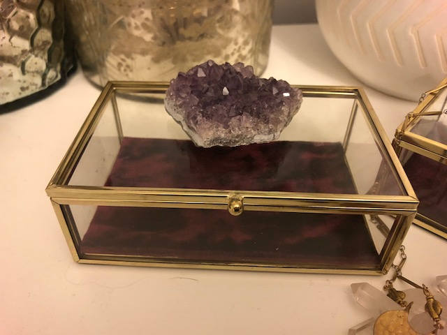 Crystal Glass Jewelry Box - Etsy