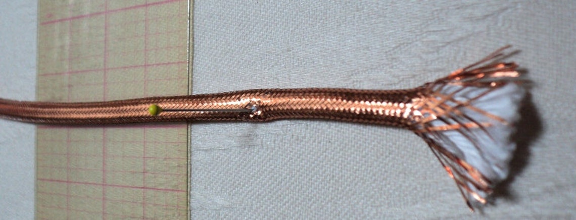 METALLIC CORDING, Silver Cord, Copper Cord, Findings, 5 Yard Cuts ...